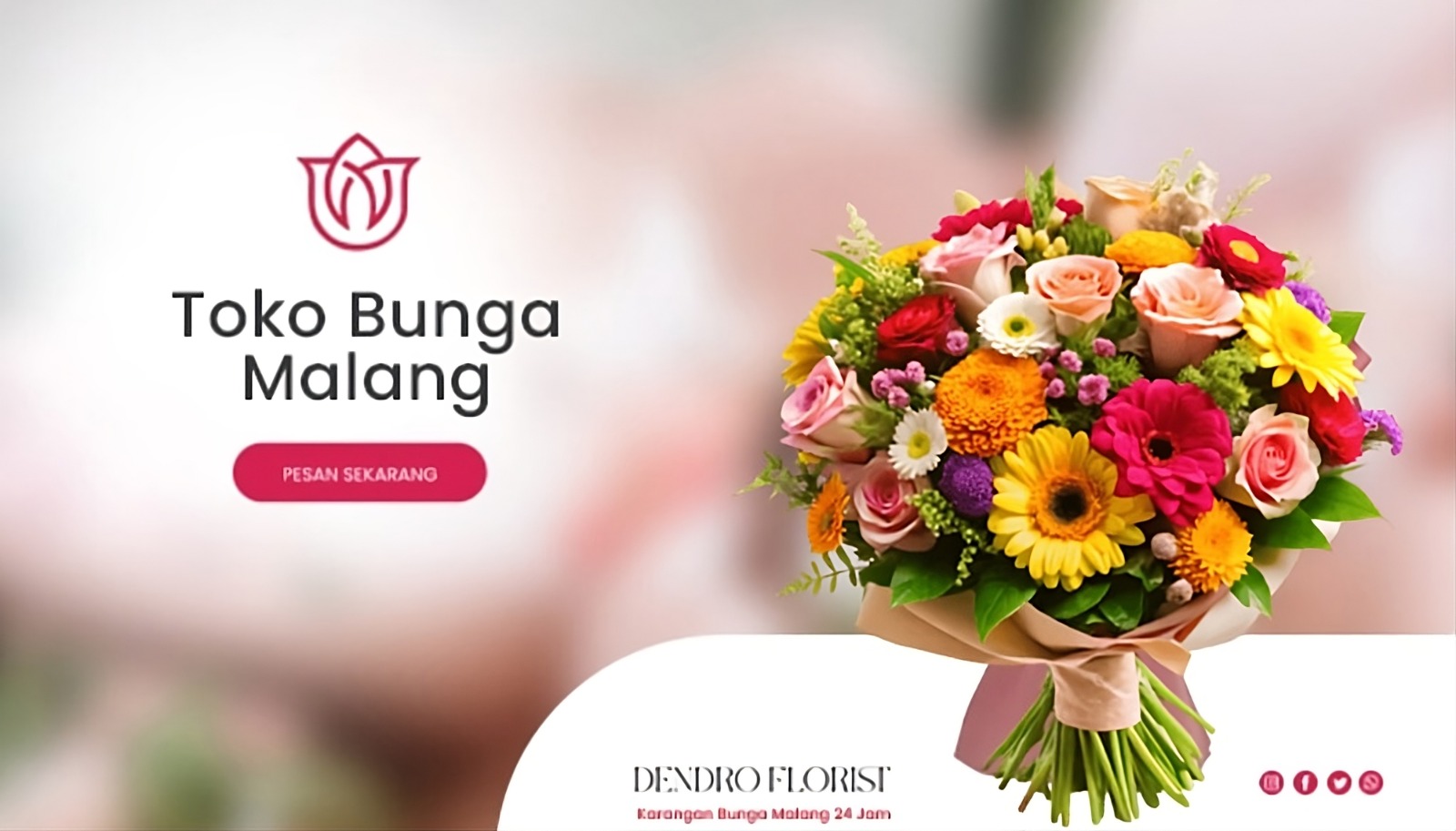 Jasa Pembuatan Karangan Bunga Malang | Segar & Siap Kirim